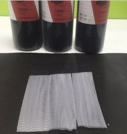 Wine Bottle Mesh Packaging Sleeves , Protective Mesh Liquor Bottle Sleeves