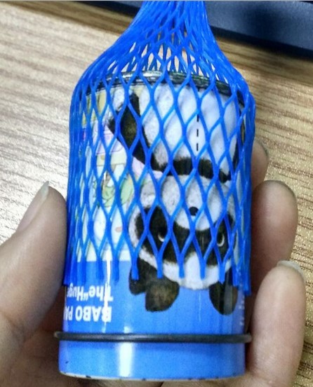 Mesh Net Protective Plastic Mesh Sleeve , Tubular Netting Sleeves Easy ...