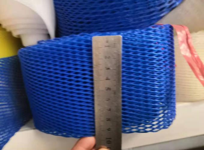 Extruded Mesh Sleeve Plastic Tube Netting 0 75mm Thickness For Metal Parts