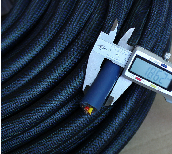 Cable Mesh Sleeve Flexo Pet Expandable Braided Cable Sleeving Polyester ...