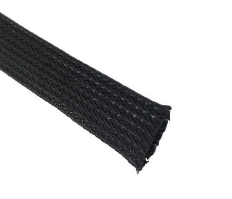 Wrap Around Braided Expandable Wire Sleeving Polyester / Nylon Cable ...