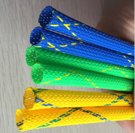 Wrap Around Braided Expandable Wire Sleeving Polyester / Nylon Cable ...