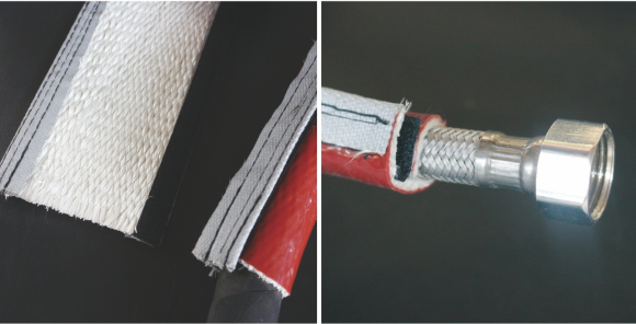 Firesleeve Velcro ， Buckle Type Flame Retardant Sleeve