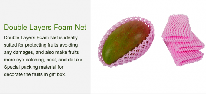 China Foam Net for All Fruit Packaging Suppliers Mango netting packing