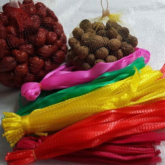Supermarket Plastic Net Packaging Bags Standard Mesh Sizes Fruit ...