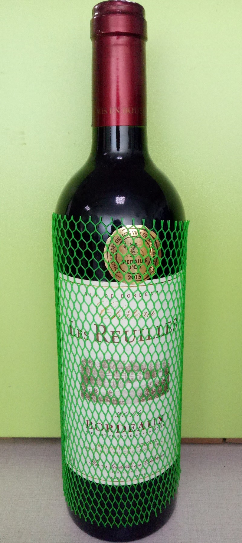 White Color Protective Mesh Sleeving , Polyethylene Mesh Sleeves For ...