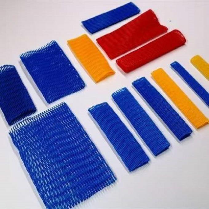 PE Flexible Protective Plastic Netting Sleeve For Metal Bolt