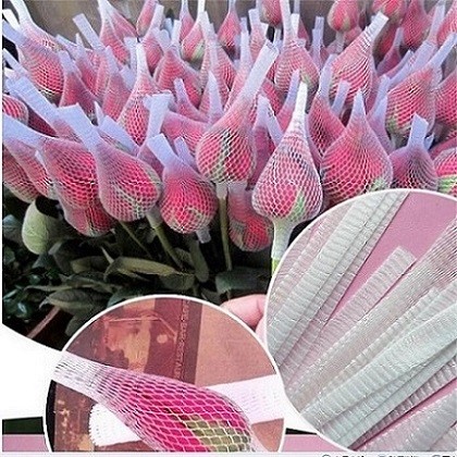 Polyethylene Mesh Sleeves Protective Mesh Netting Rose Net Cover Food Grade