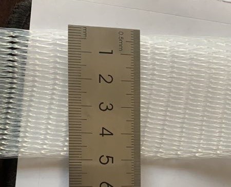Extruded PE Protective Mesh Netting Soft Polyethylene For 5CM Diameter ...