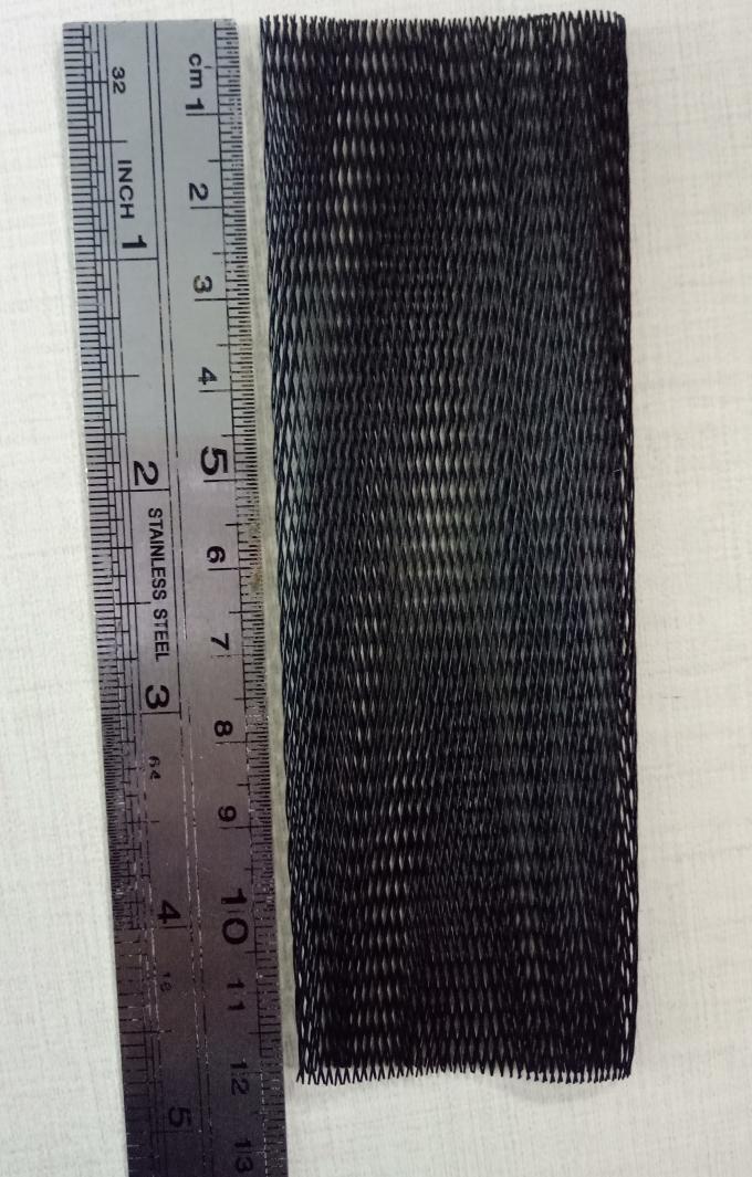 Soft Polyethylene Plastic Mesh Sleeving , Tubular Netting Sleeves Easy ...